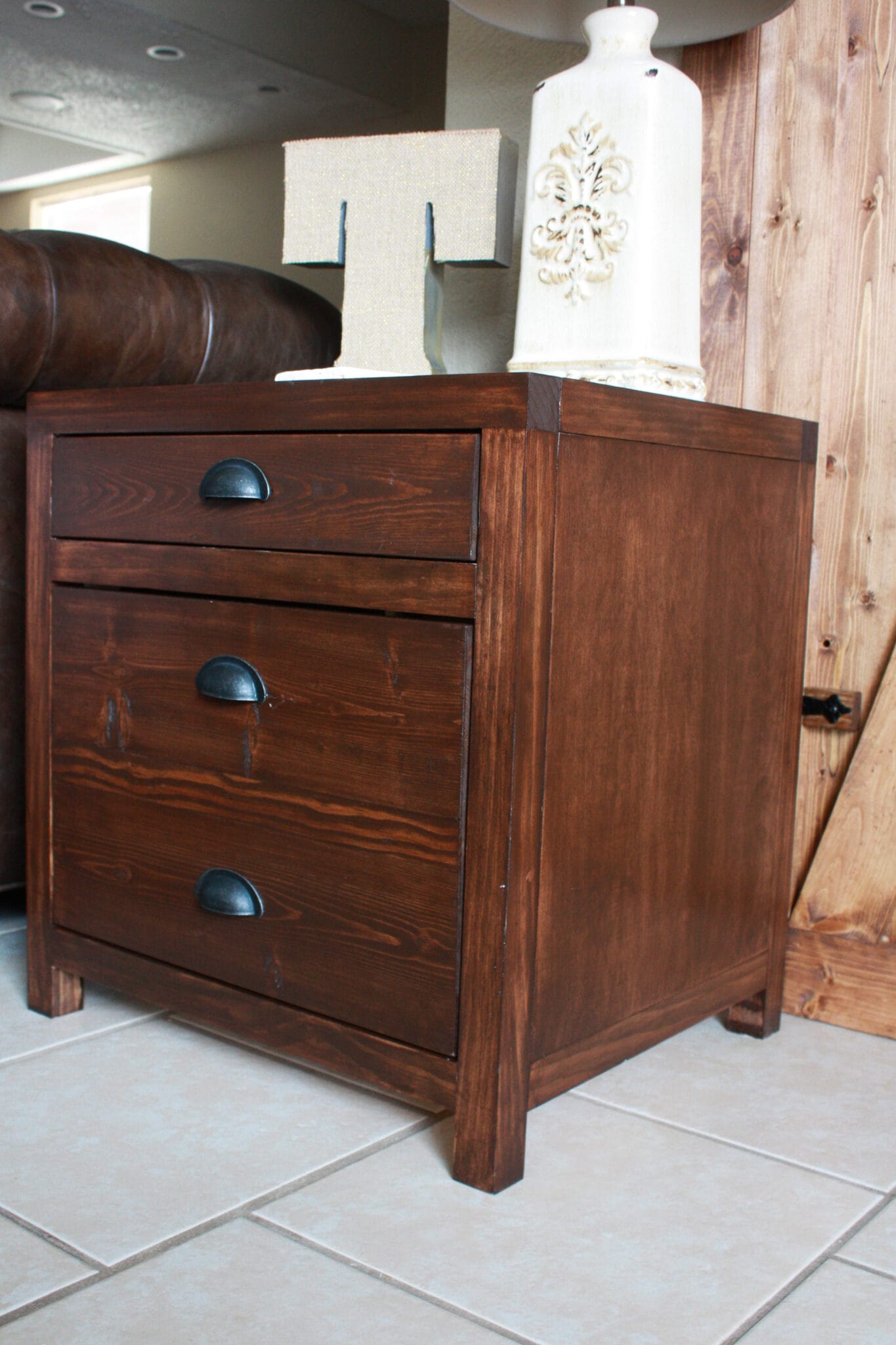 DIY Printmaker's Side Table