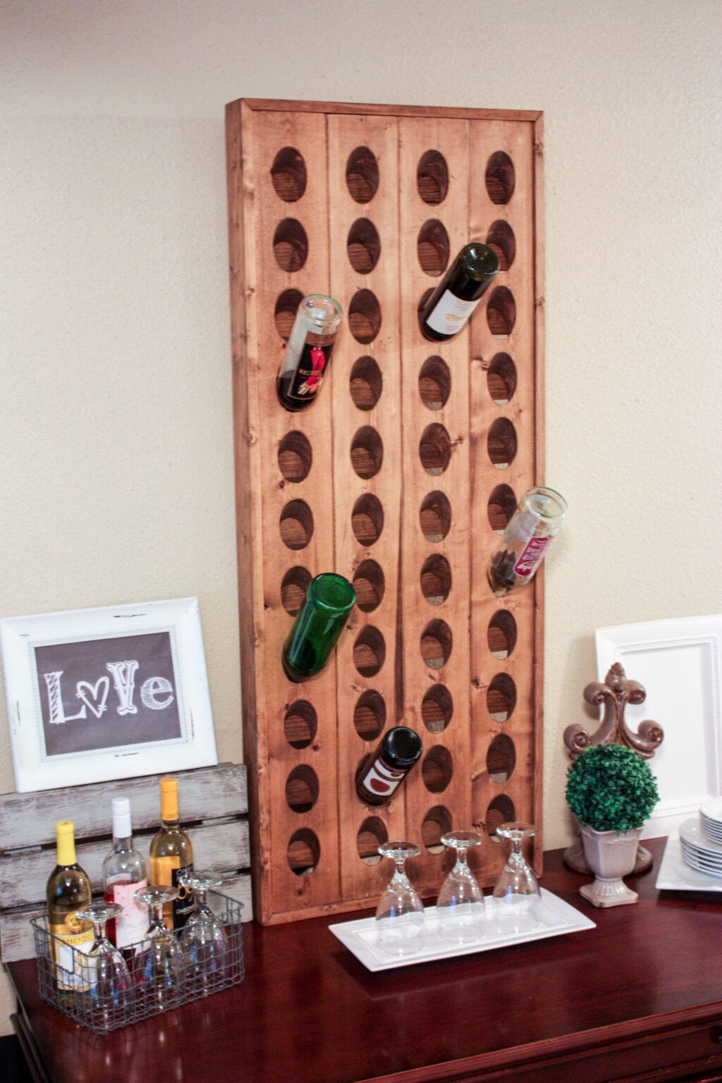 Wine Riddling Rack and Mother's Day Give Away!!!