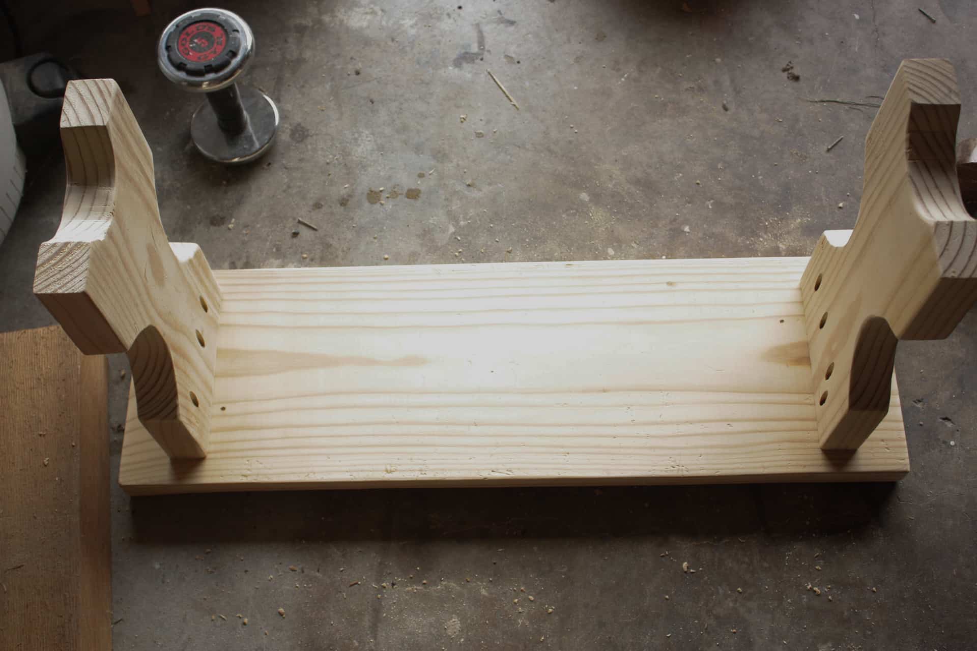 DIY Small Wood Bench – The Inspired Workshop