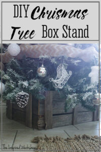 DIY Christmas Tree Box Stand – The Inspired Workshop