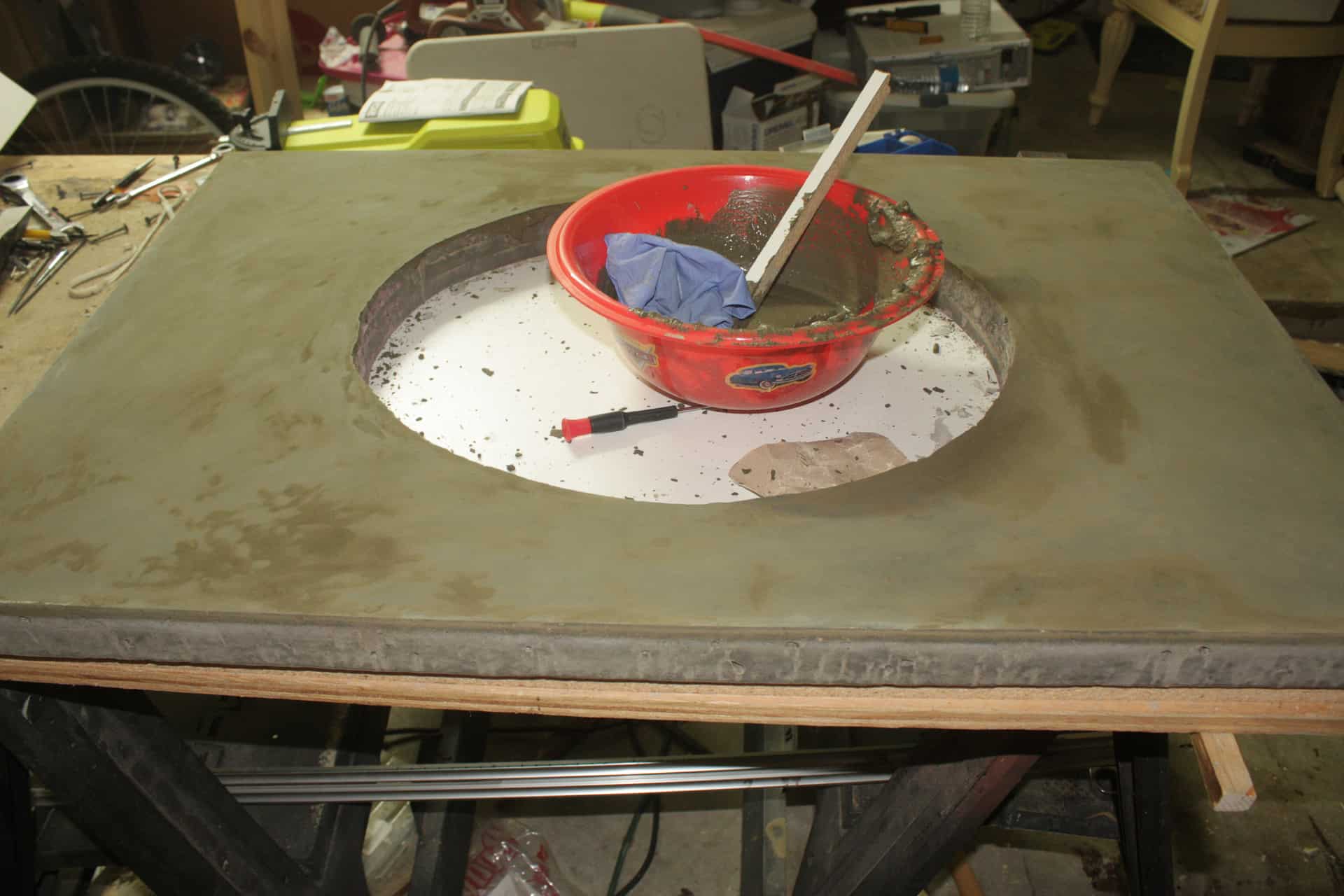 DIY Concrete Vanity Countertop – The Inspired Workshop