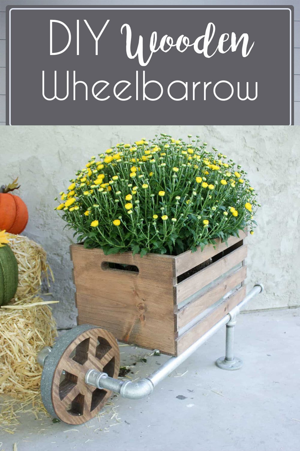 DIY Wooden Wheelbarrow – The Inspired Workshop