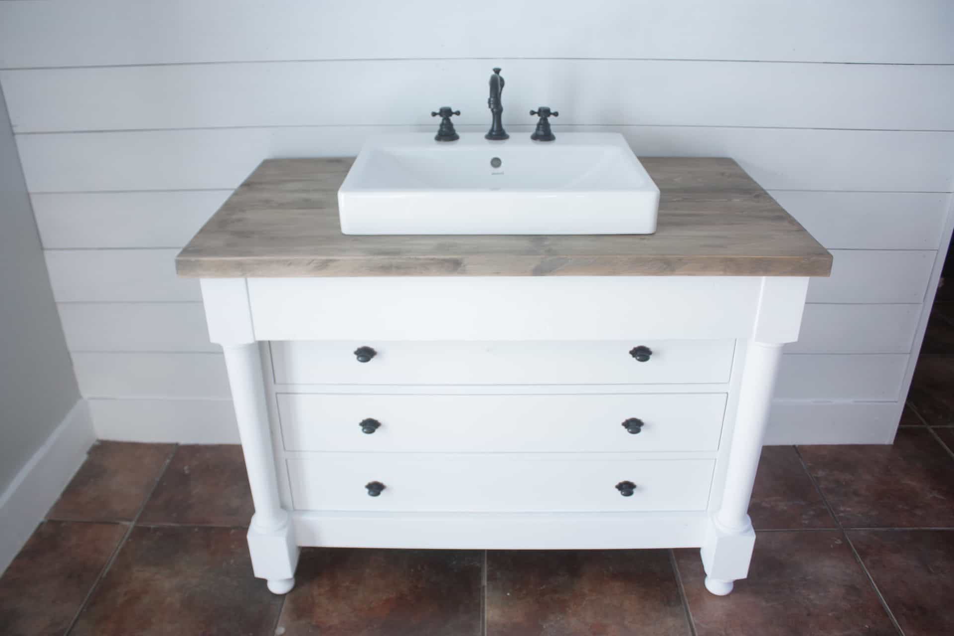 Farmhouse DIY Bathroom Vanity – The Inspired Workshop