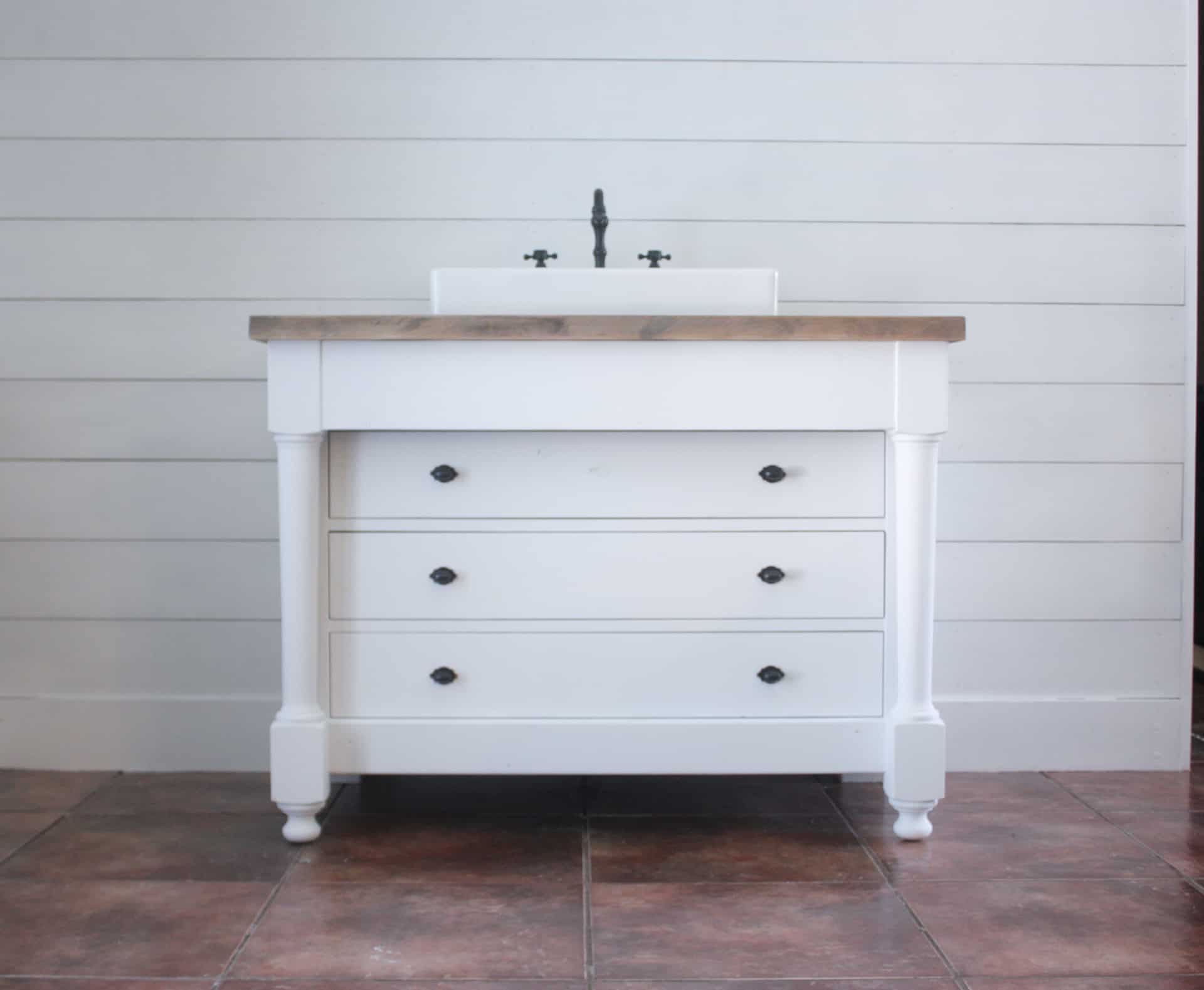Farmhouse DIY Bathroom Vanity – The Inspired Workshop