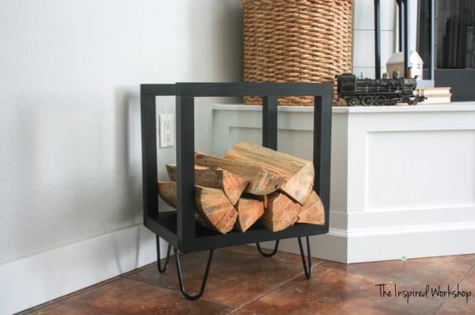 DIY Firewood Holder – The Inspired Workshop