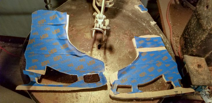 DIY Ice Skate Decor – The Inspired Workshop