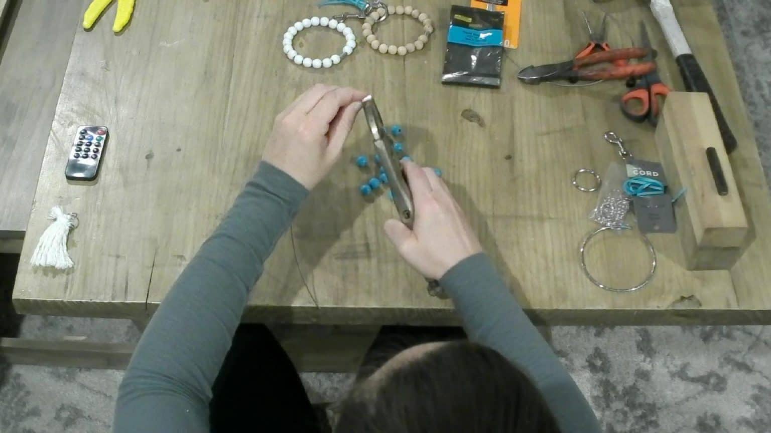 DIY Keychain Bracelet – The Inspired Workshop