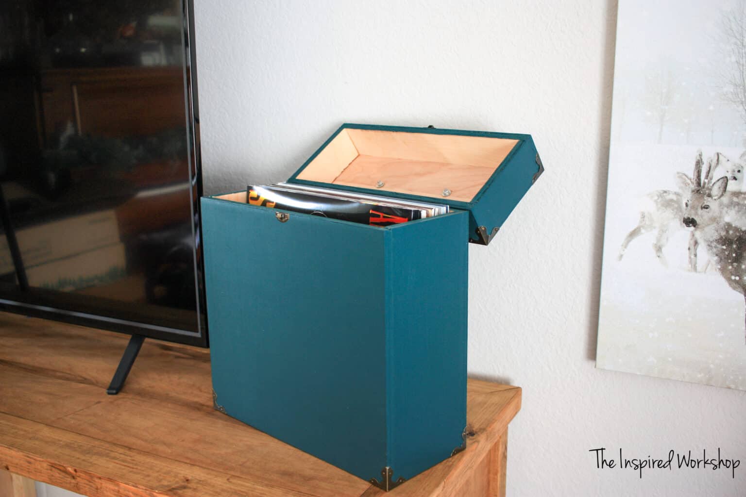 DIY Record Storage Case – The Inspired Workshop