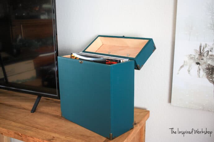DIY Record Storage Case – The Inspired Workshop