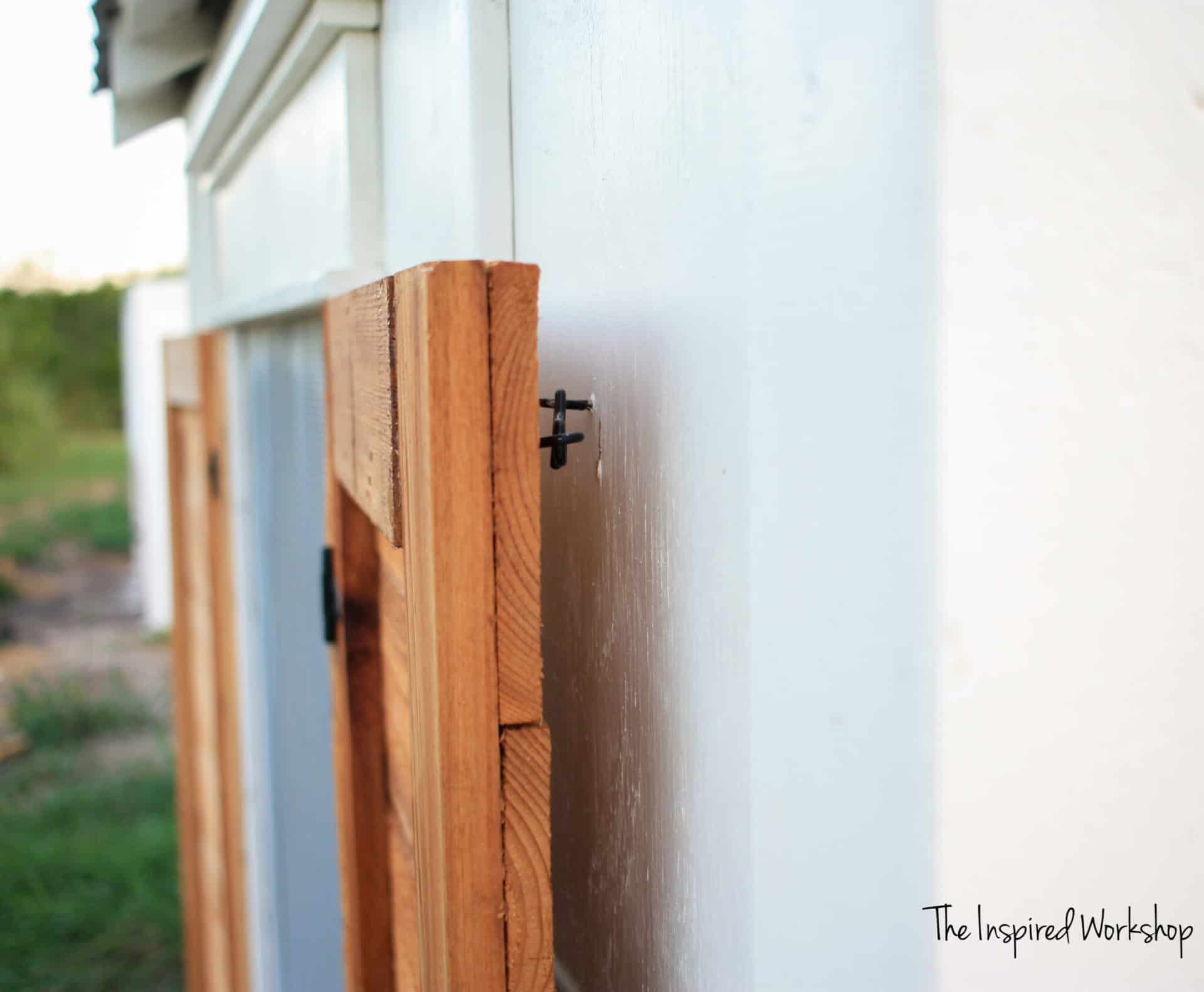 DIY Shutters for Chicken Coop – The Inspired Workshop