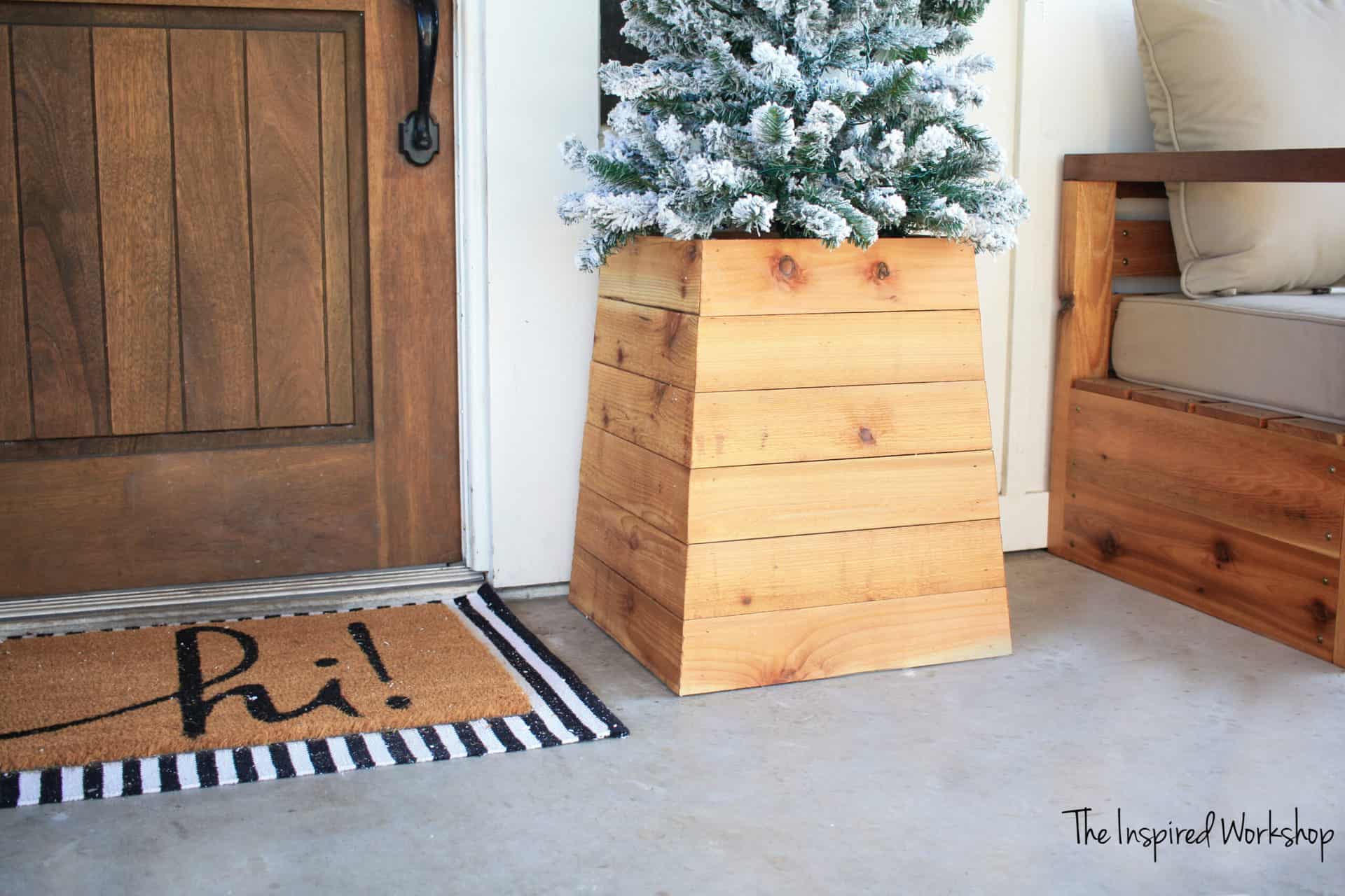 DIY Large Planter Box – The Inspired Workshop