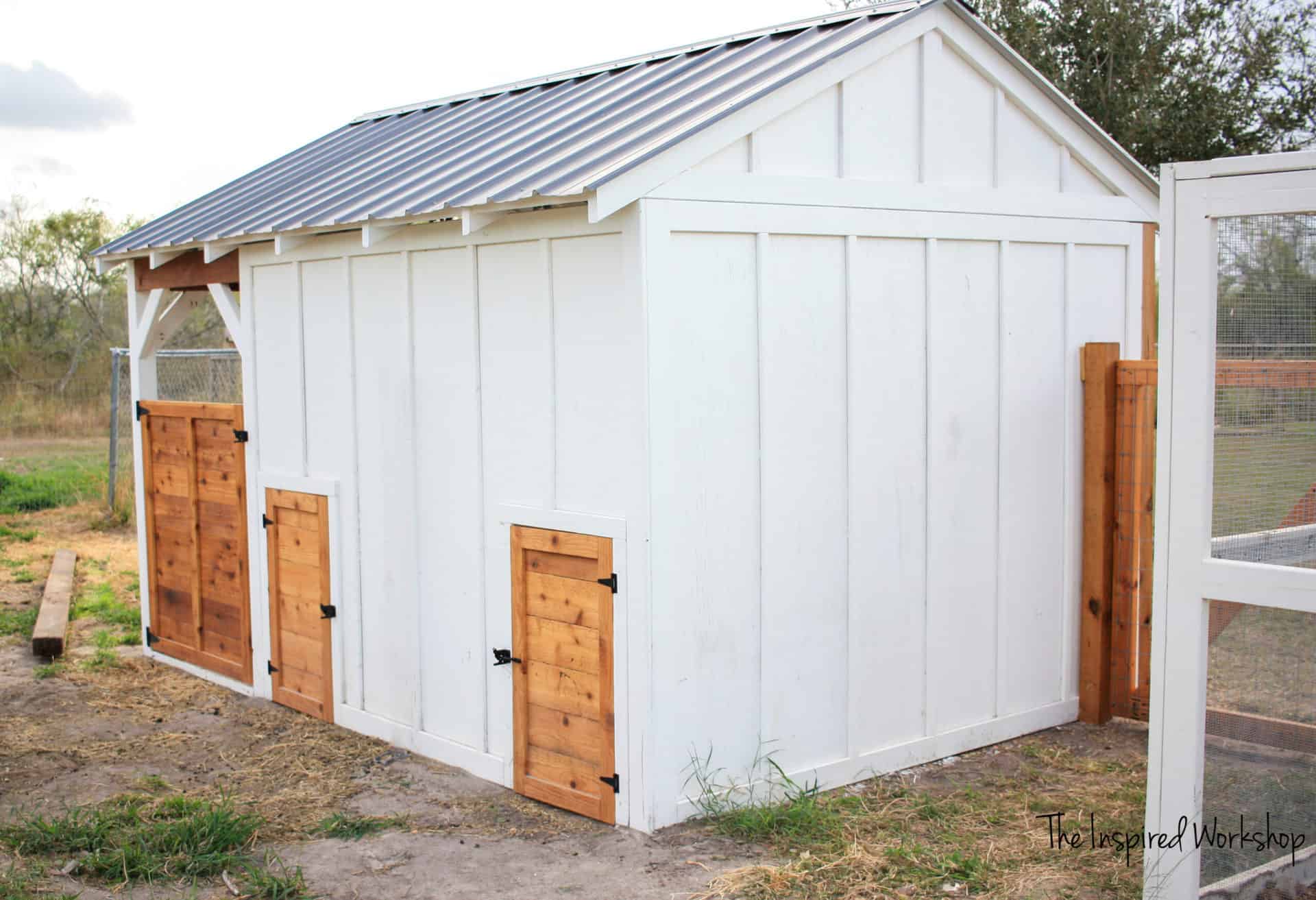 DIY Goat Shed – The Inspired Workshop