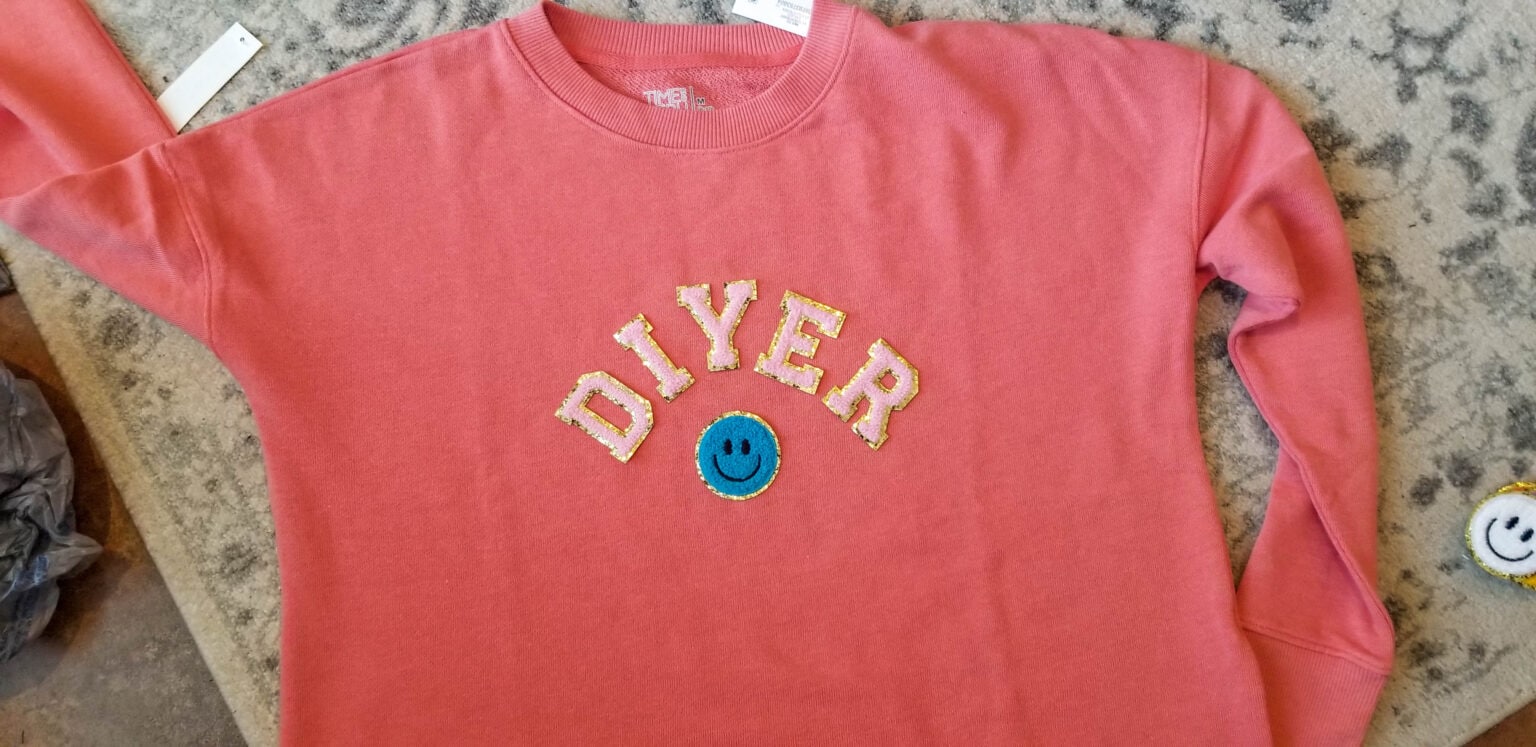 Make a Custom Sweatshirt with Patches – The Inspired Workshop