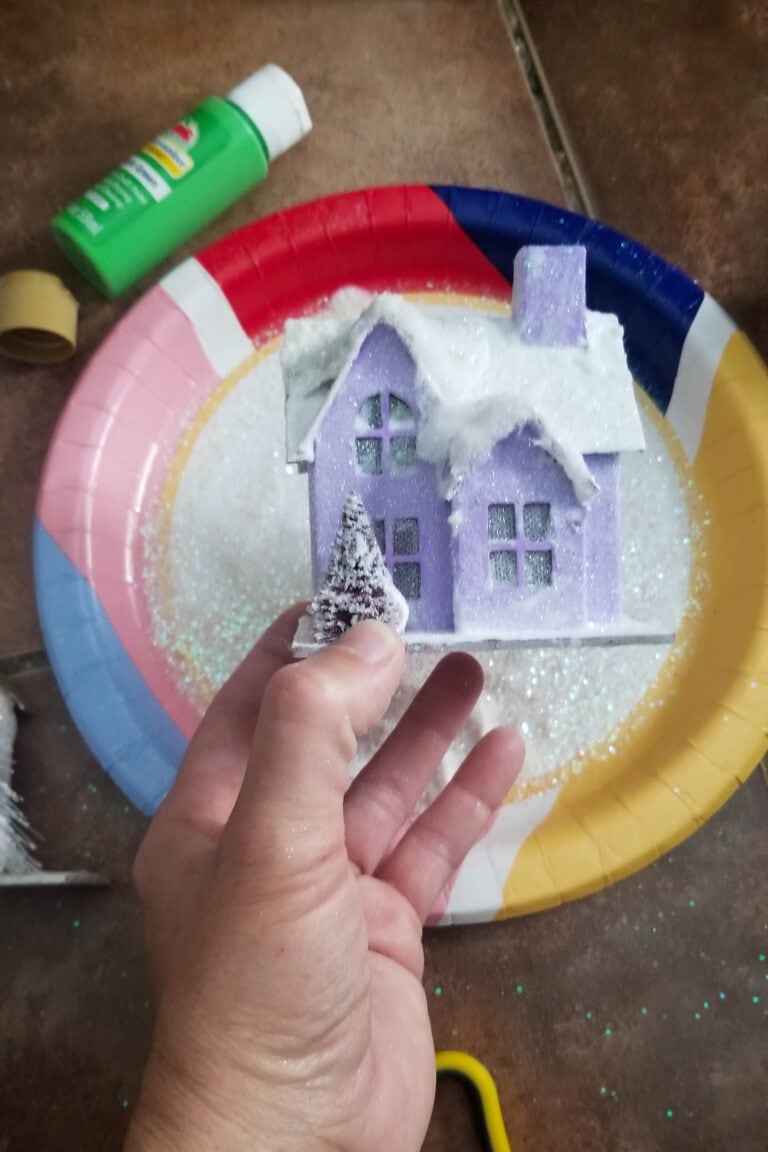 Christmas Village Winter Wreath – The Inspired Workshop