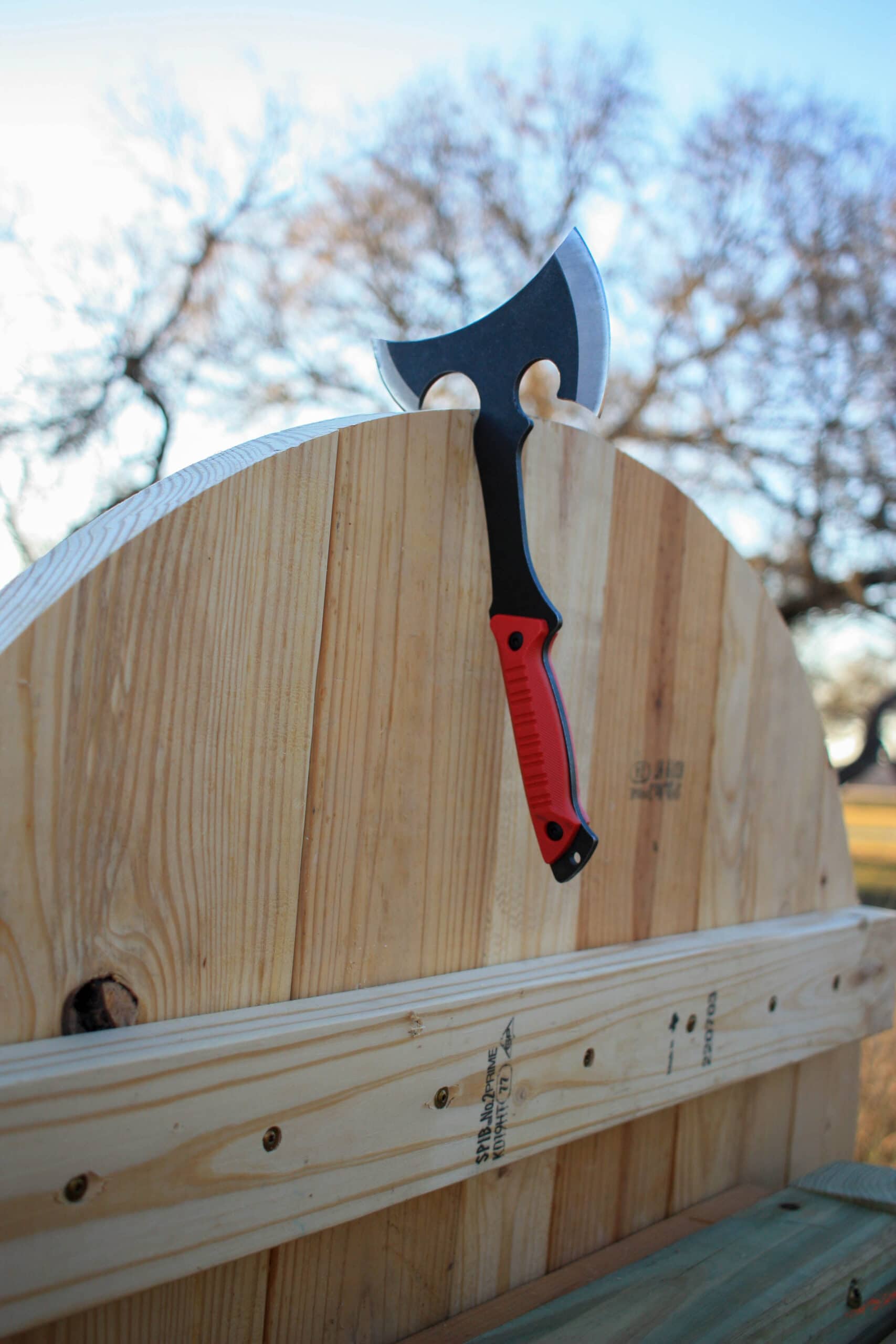 DIY Axe Throwing Target – The Inspired Workshop