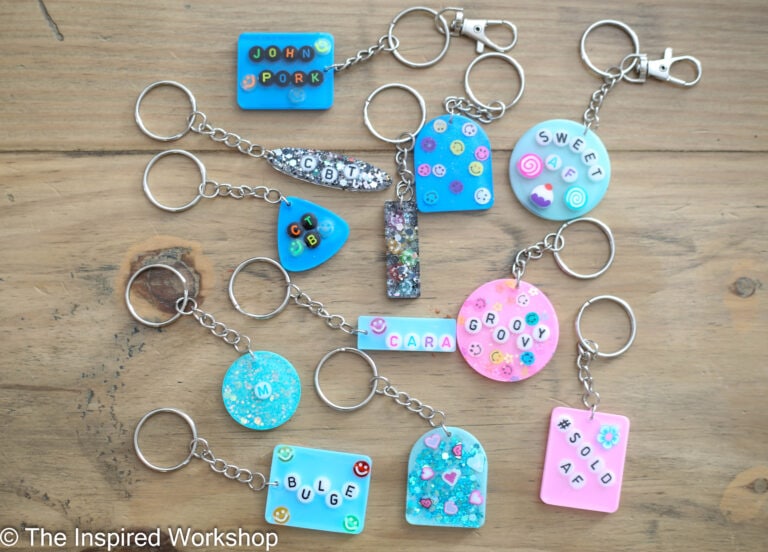 DIY Resin Keychain Ideas – The Inspired Workshop