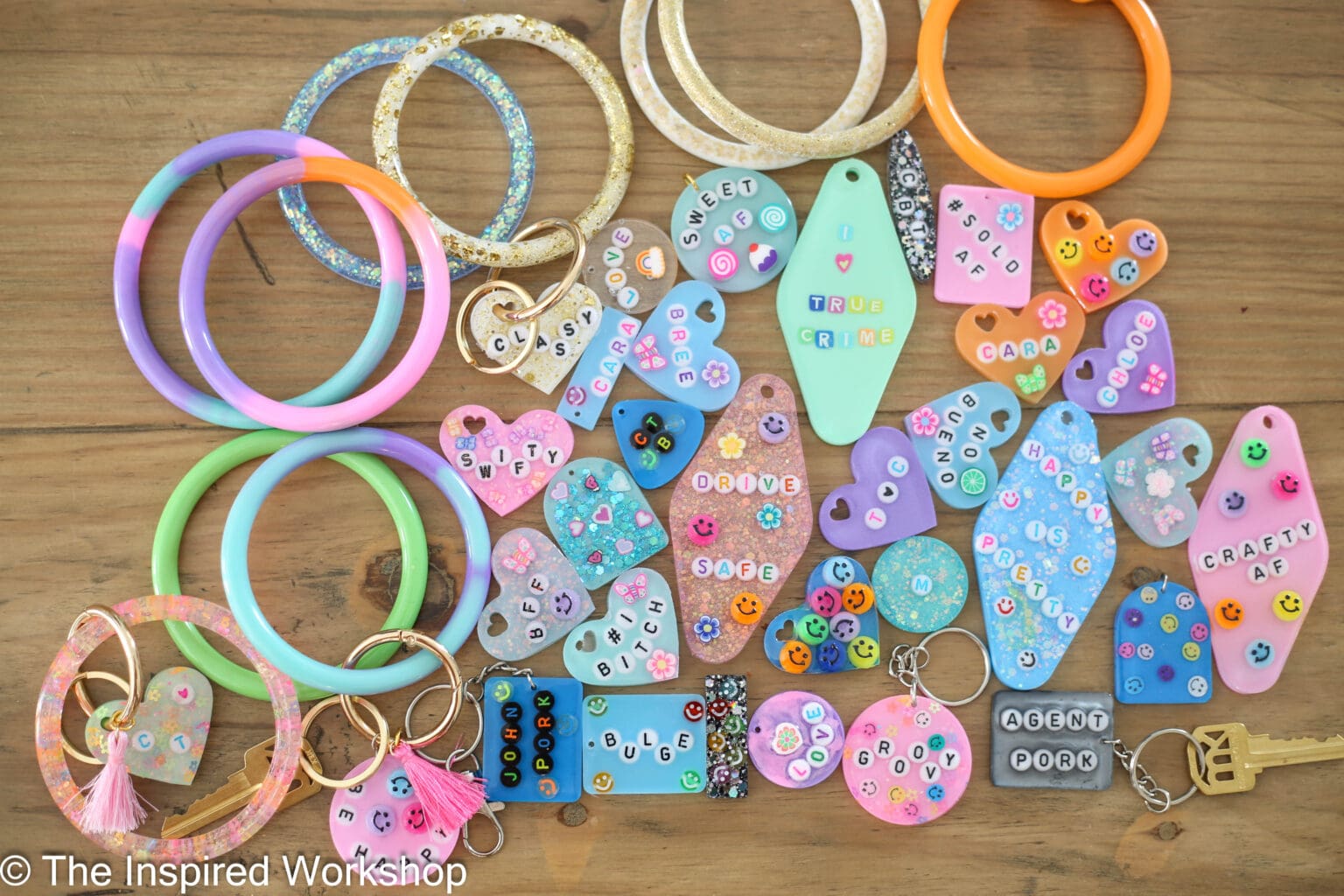 DIY Resin Keychain Ideas – The Inspired Workshop