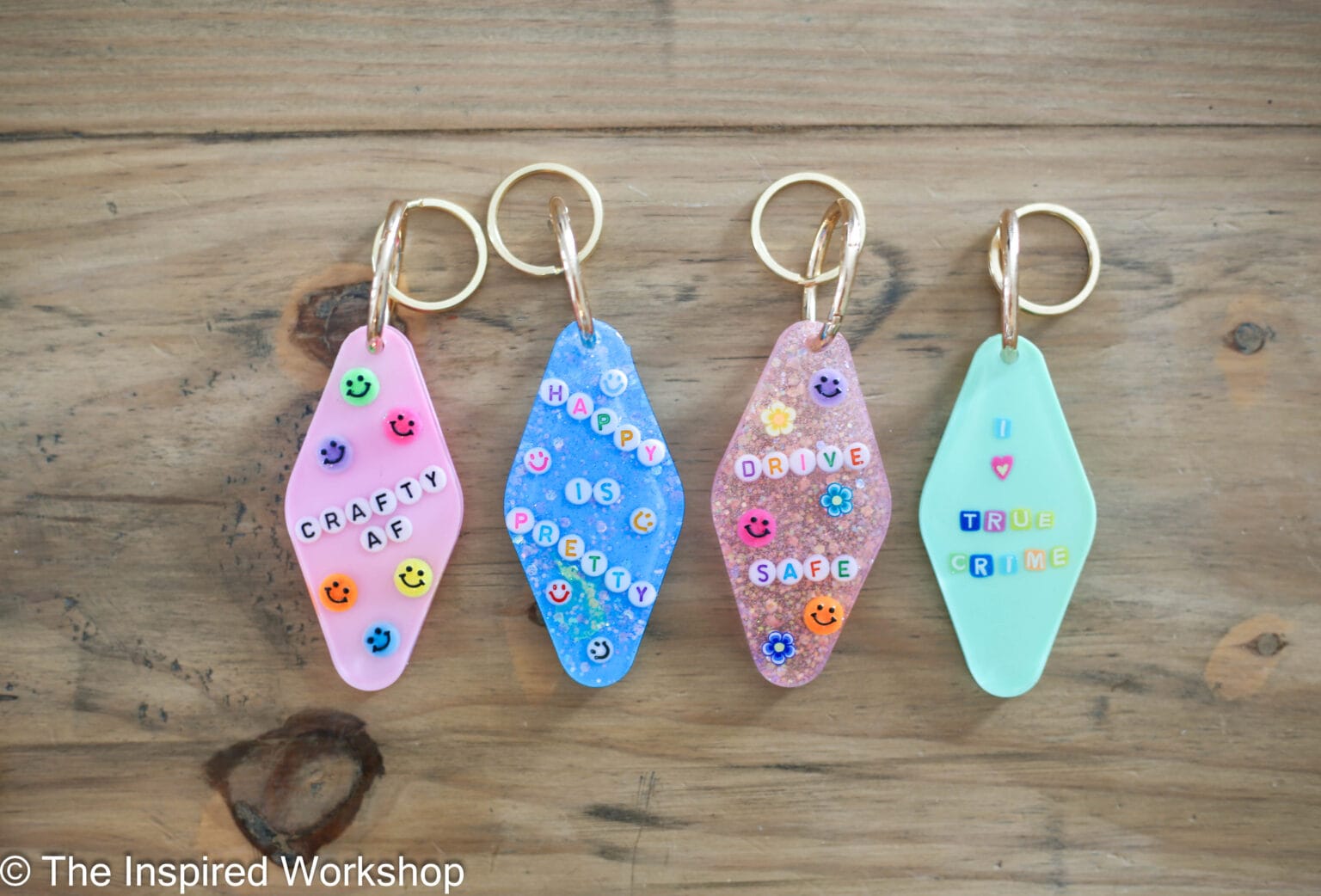 DIY Resin Keychain Ideas – The Inspired Workshop