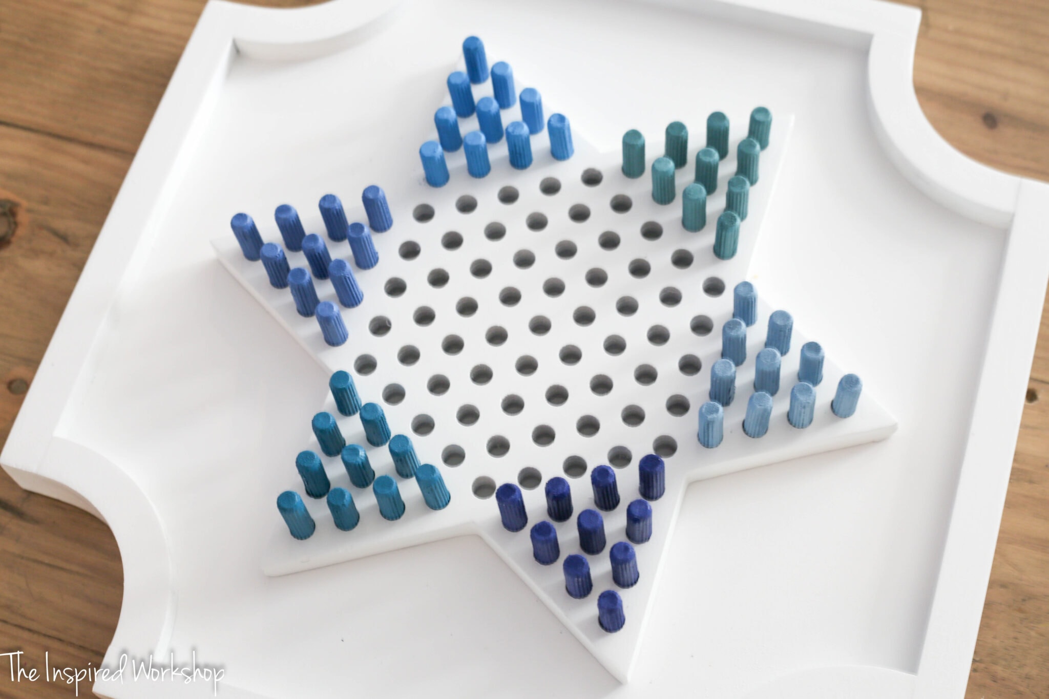 DIY Chinese Checkers Board – The Inspired Workshop