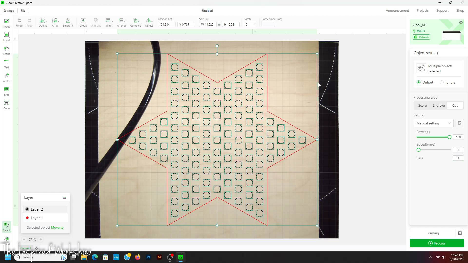 DIY Chinese Checkers Board – The Inspired Workshop