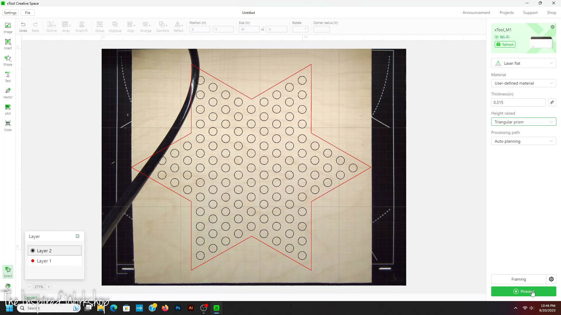 DIY Chinese Checkers Board – The Inspired Workshop