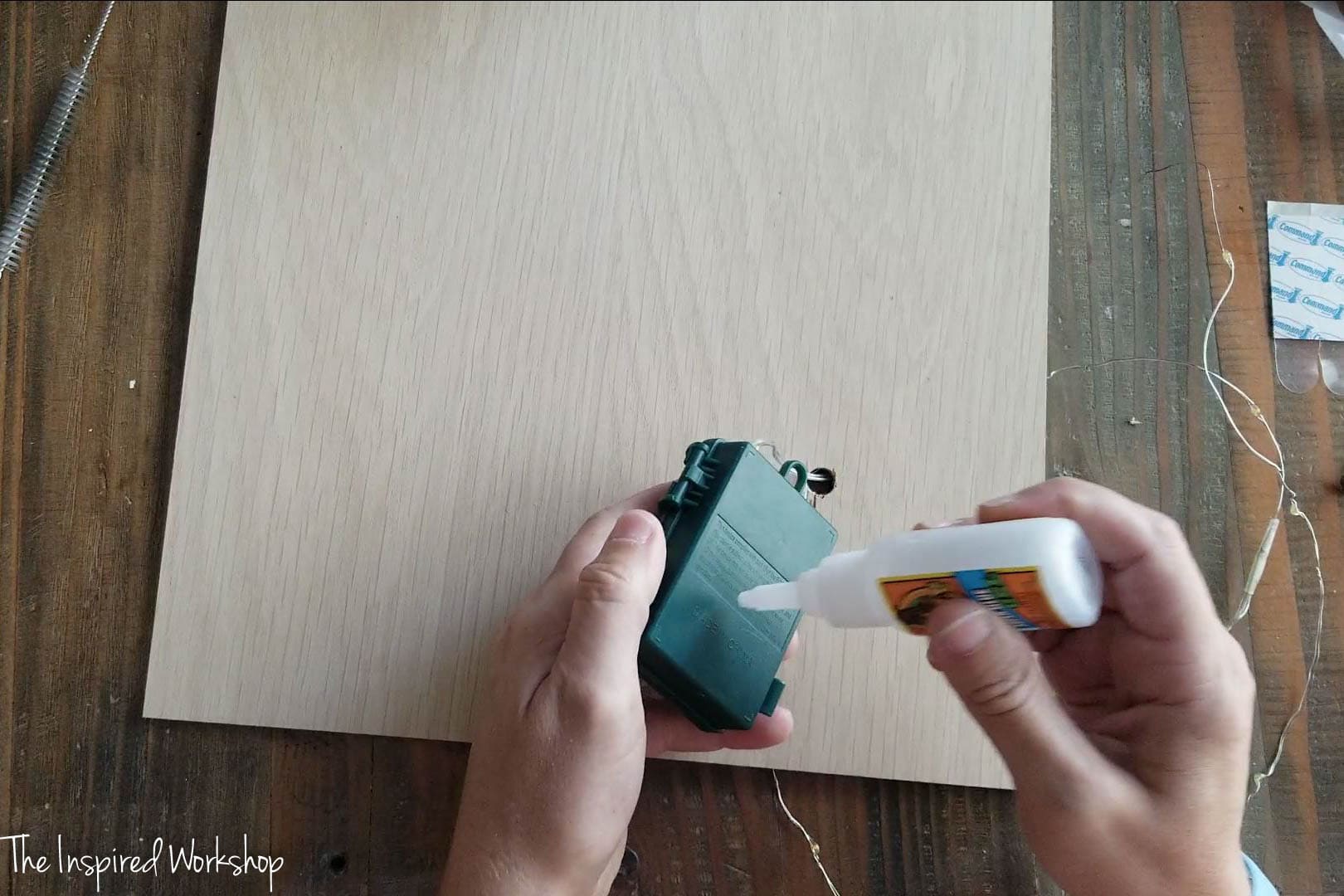 DIY Christmas Light Box – The Inspired Workshop