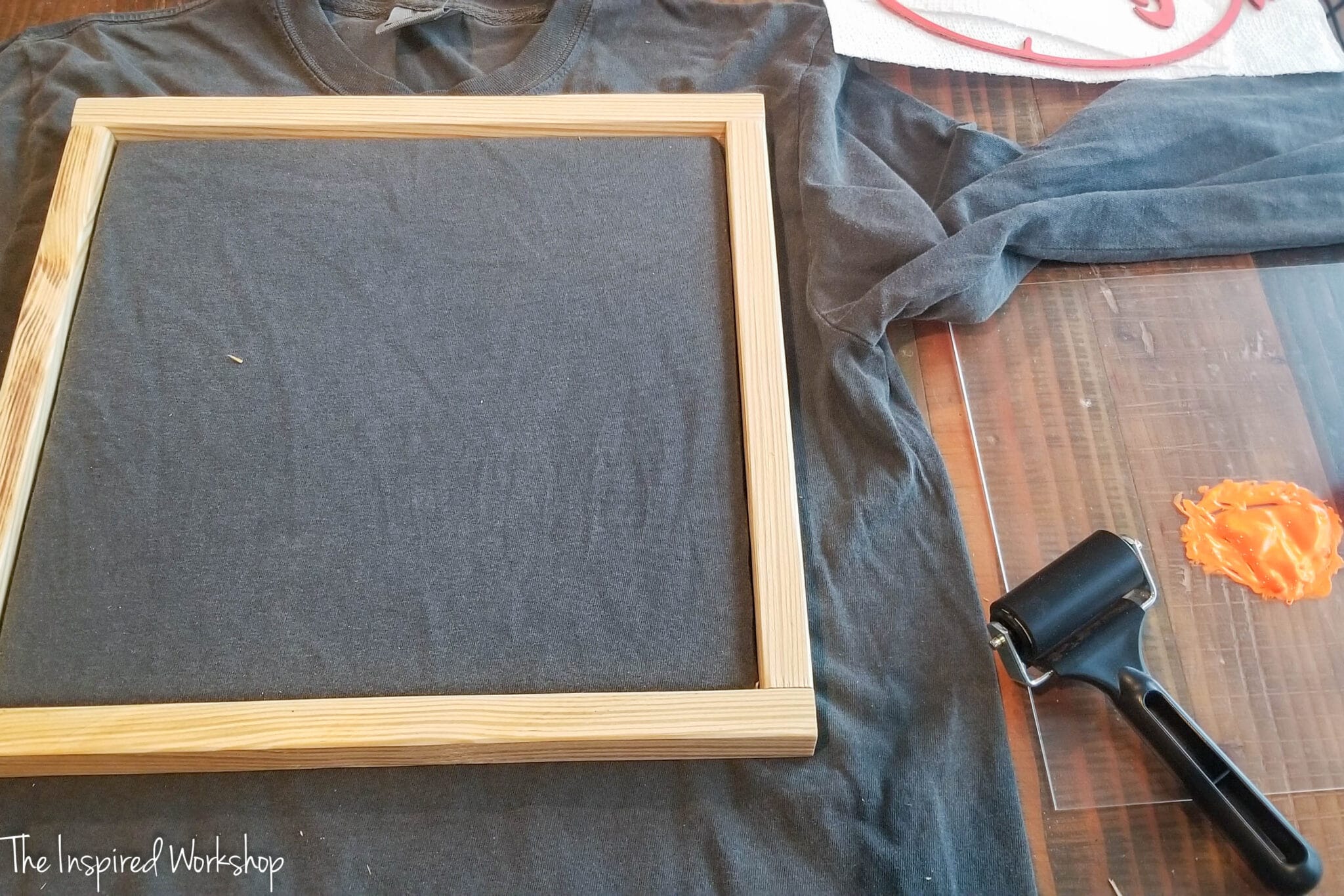 DIY Block Print Shirts – The Inspired Workshop
