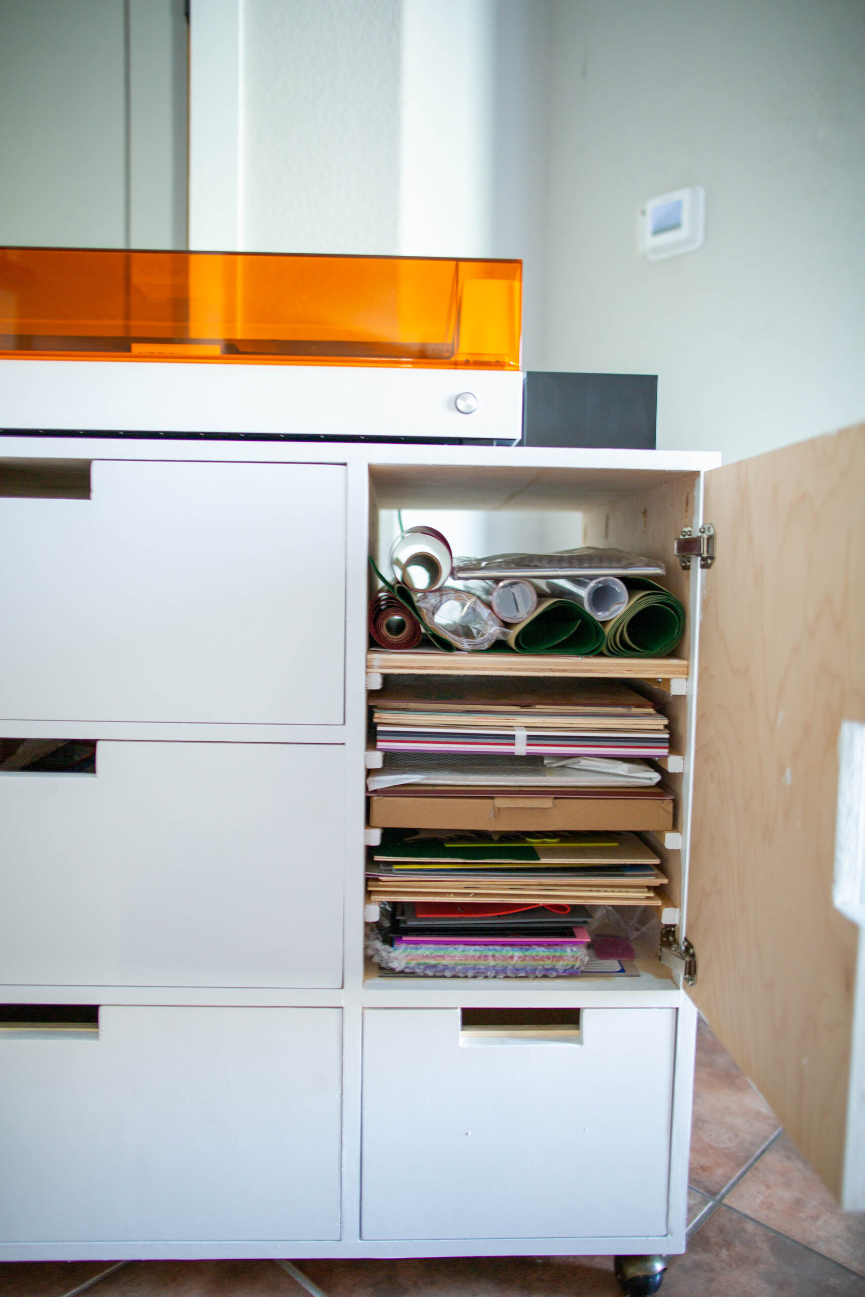 DIY Craft Storage Cart – The Inspired Workshop