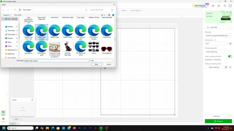 DIY Laser Engraved Napkin Rings – The Inspired Workshop